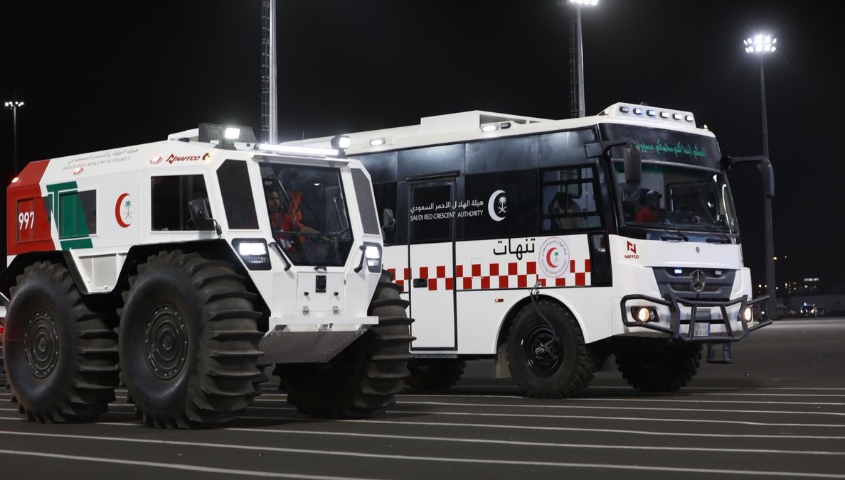 Saudi Arabia Launches New All-Terrain Hajj Ambulance | Mega News