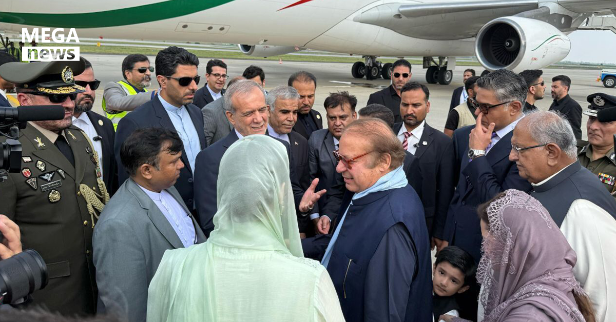 Iranian President Masoud Pezeshkian Arrives in Lahore on Two-Day Visit ...